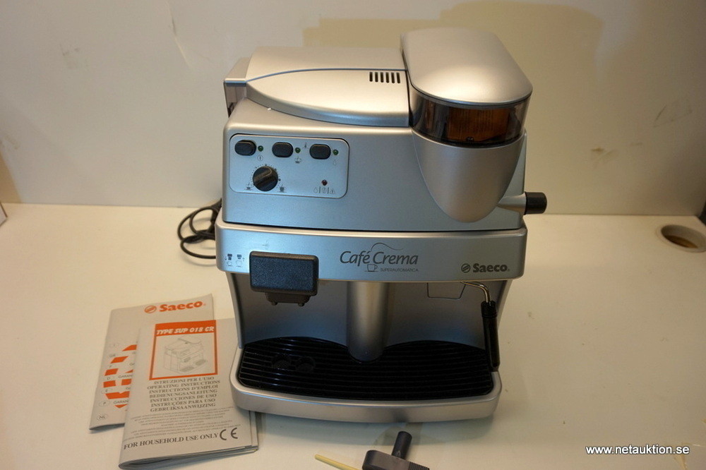Netauktion - Espressobryggare Saeco Superautomatica