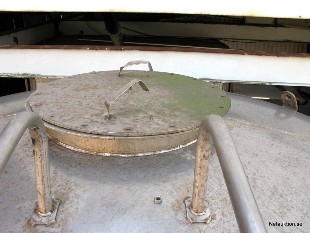 Netauktion - Rostfri tank, 12m3