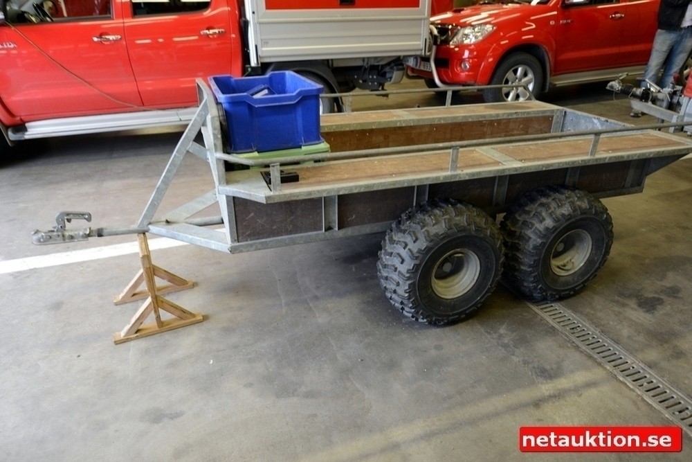 Netauktion - Flakvagn ATV