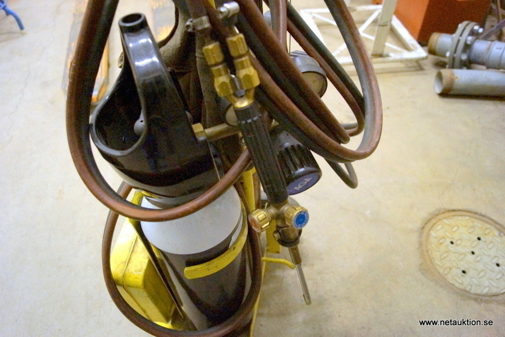 Netauktion - Gassvets med dubbla 5L