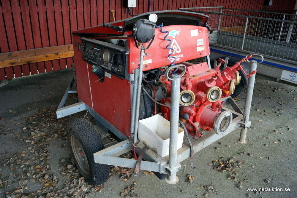 Netauktion - Motorspruta, Wilh. Ruberg WR30 -95 (rep. objekt)