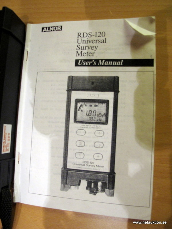 Netauktion - Intensimeter, Alnor