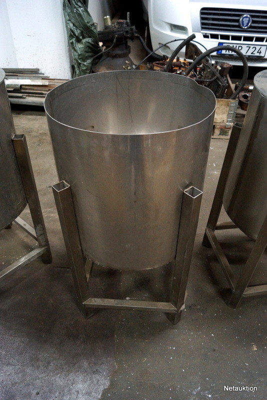 Netauktion - Rostfria kärl