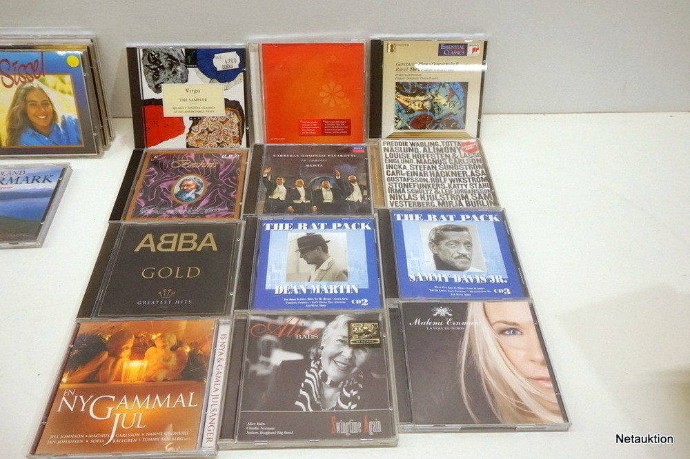 Netauktion - Parti CD-skivor
