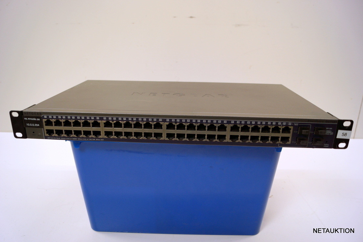Netauktion - Switch - Netgear Prosafe GS748T, 1000mbps