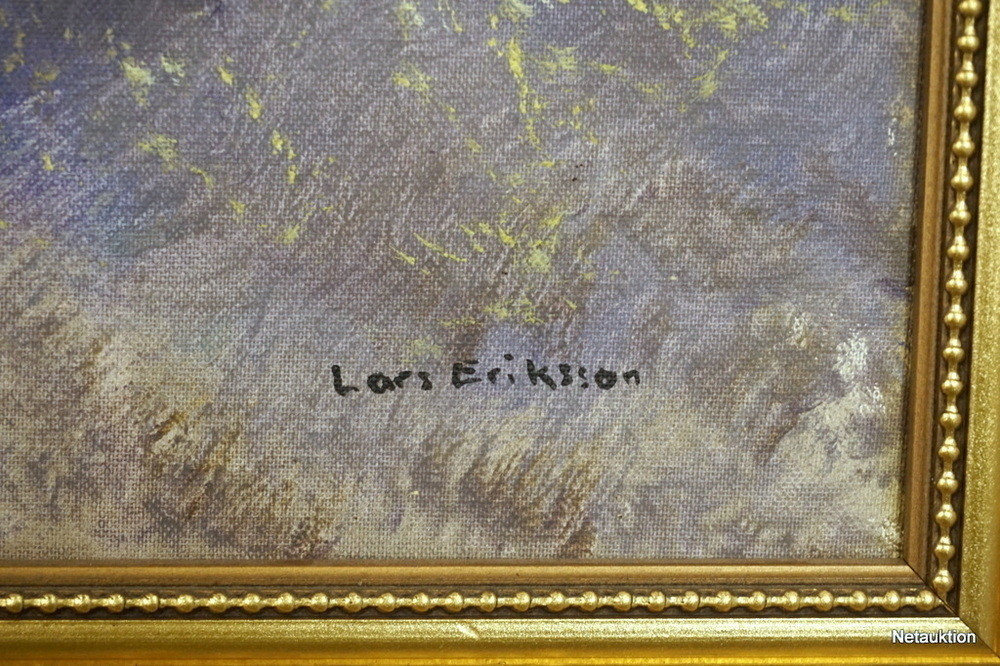 Netauktion - Lars Eriksson, oljemålning