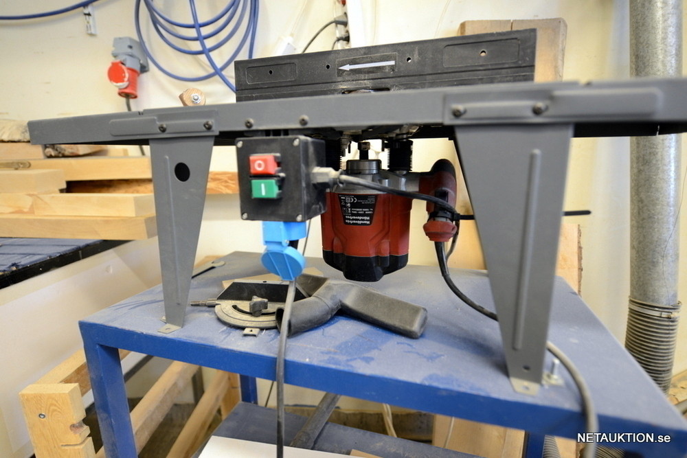 Netauktion - Överhandsfräs, Meec + bord