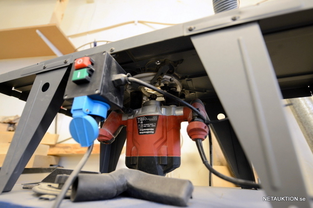 Netauktion - Överhandsfräs, Meec + bord
