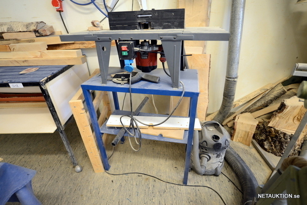 Netauktion - Överhandsfräs, Meec + bord