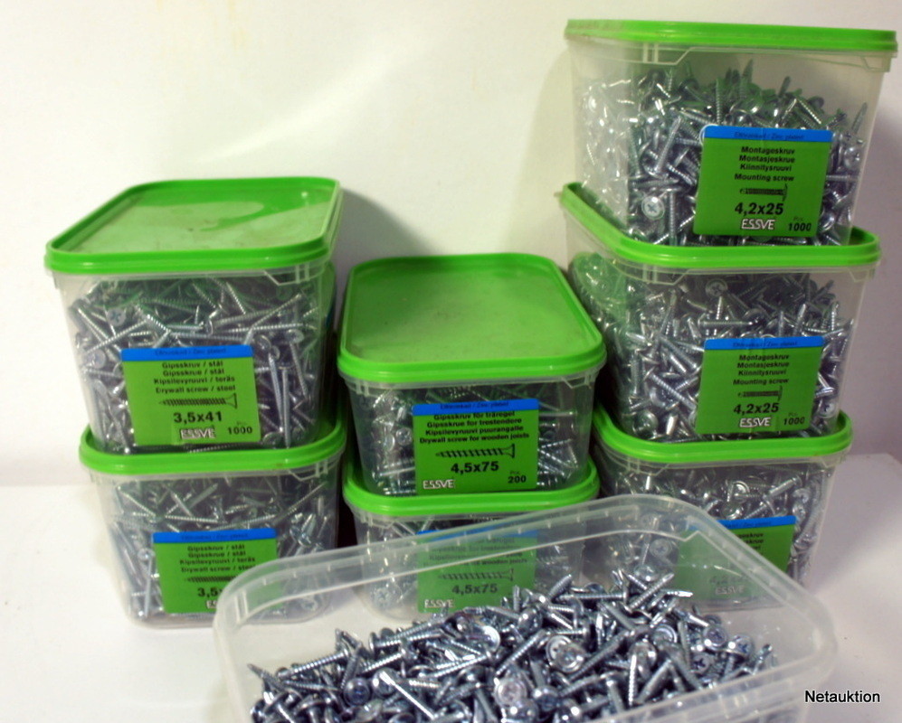 Netauktion - Skruv, Essve ca 6000st