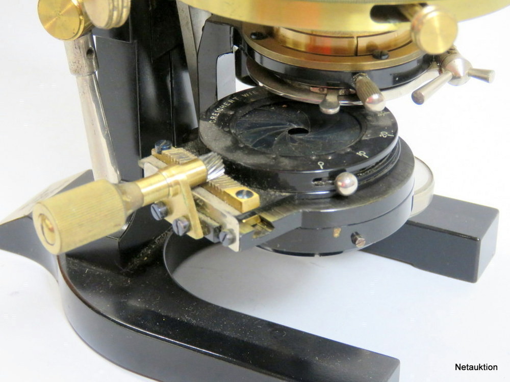 Netauktion - Mikroskop C. Reichert, Wien, ca 1914