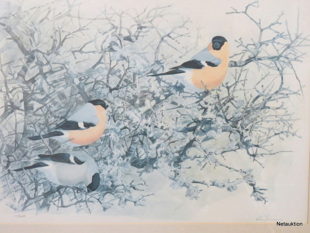 Netauktion - Tavla, Lars Jonsson, färglitografi