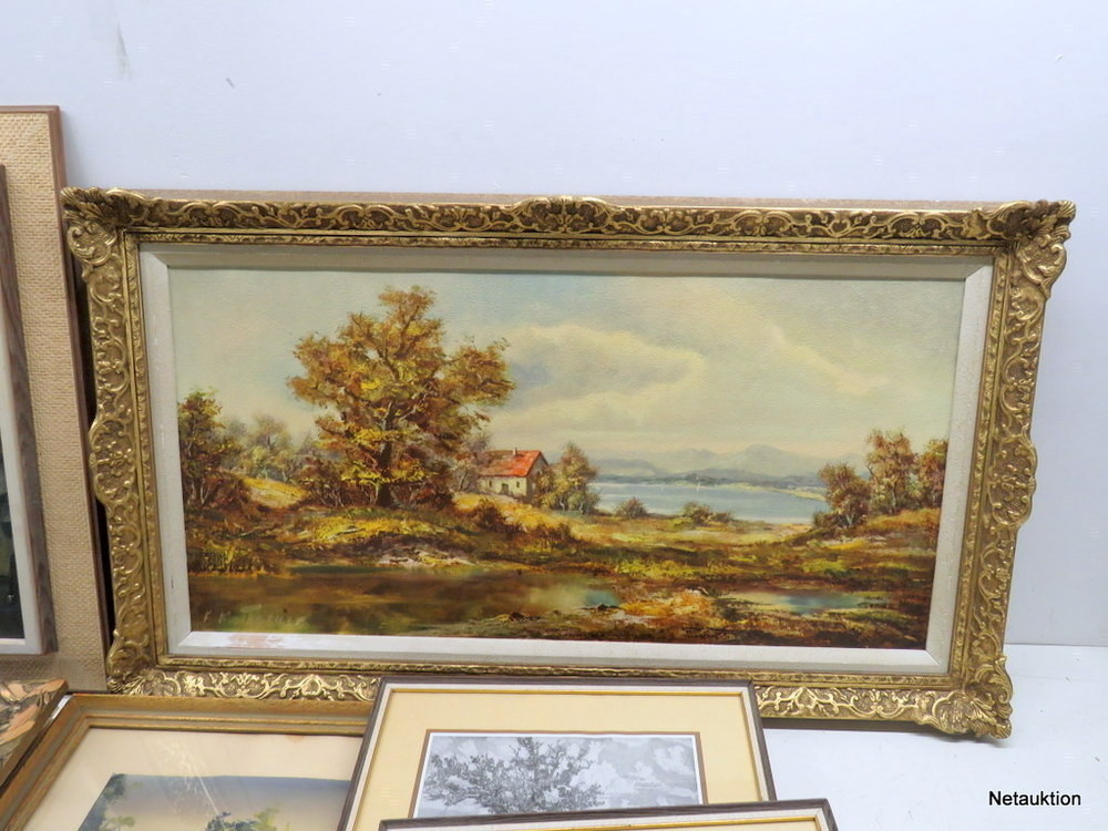 Netauktion - Parti tavlor