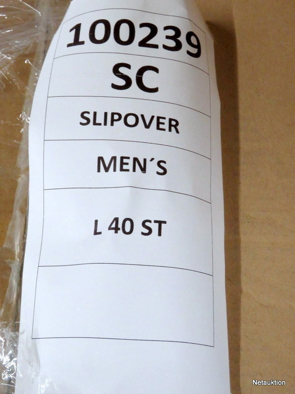 Netauktion - Slipover (herr), 40st, strl L