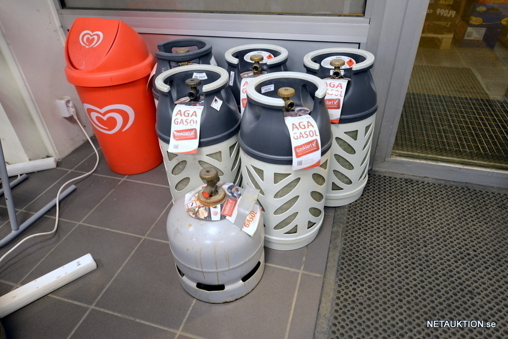 Netauktion - Gasolflaskor