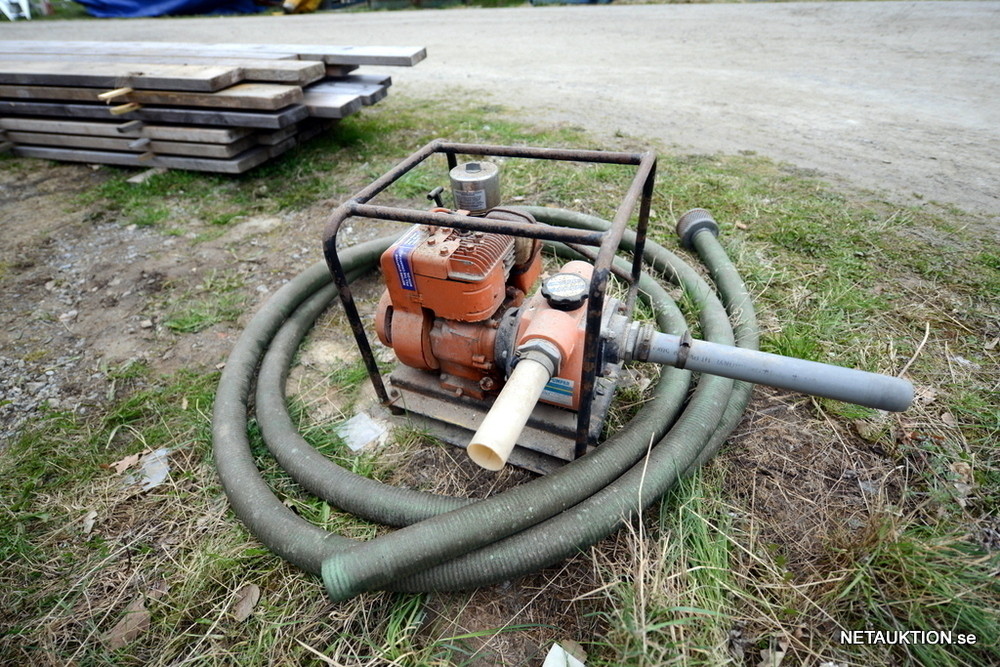 Netauktion - Motordriven vattenpump