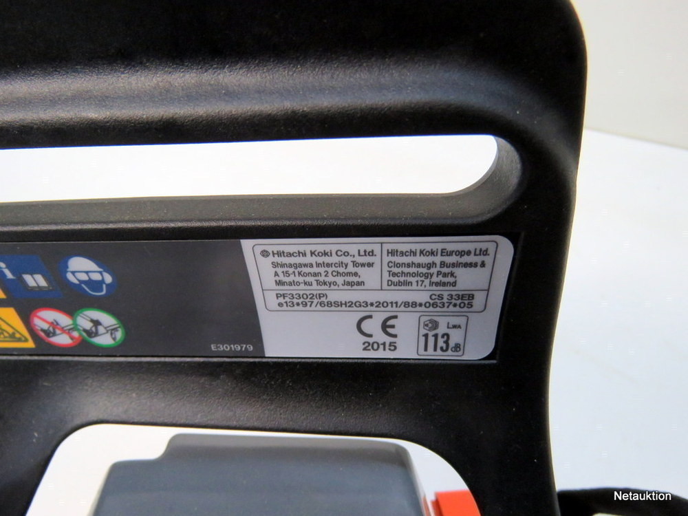 Netauktion - Motorsåg, Hitachi CS33EB