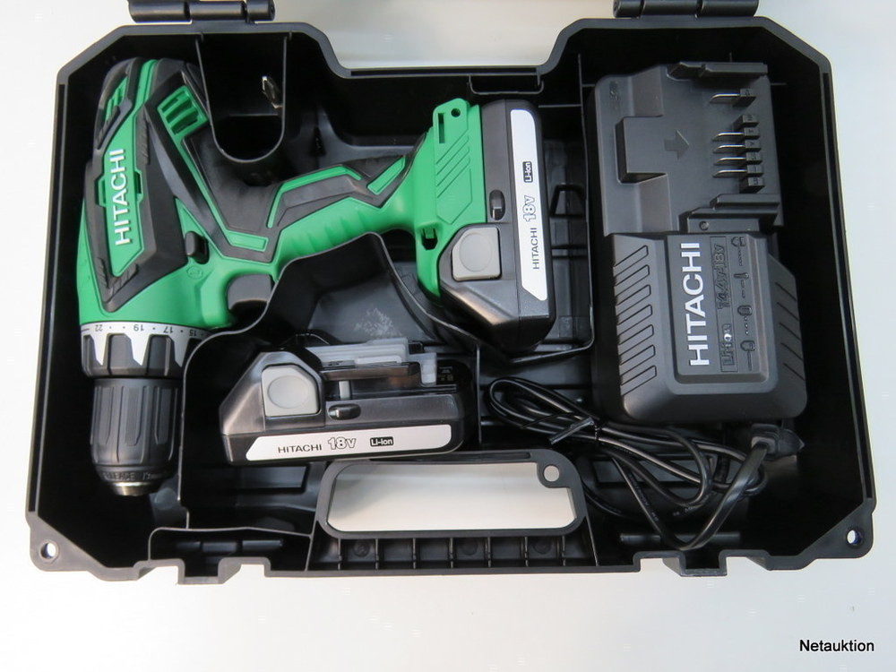 Netauktion - Borrskruvdragare, Hitachi DS18DJL