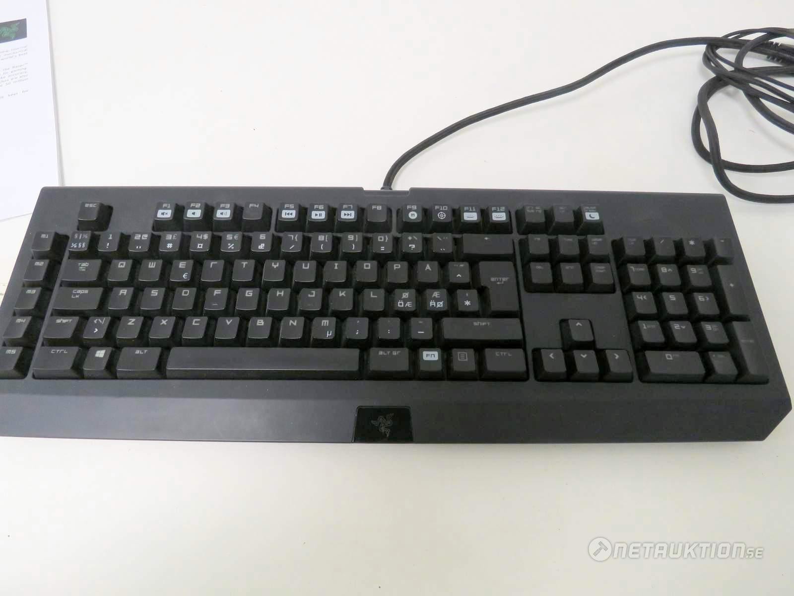 Netauktion - Gaming tangentbord, Razer