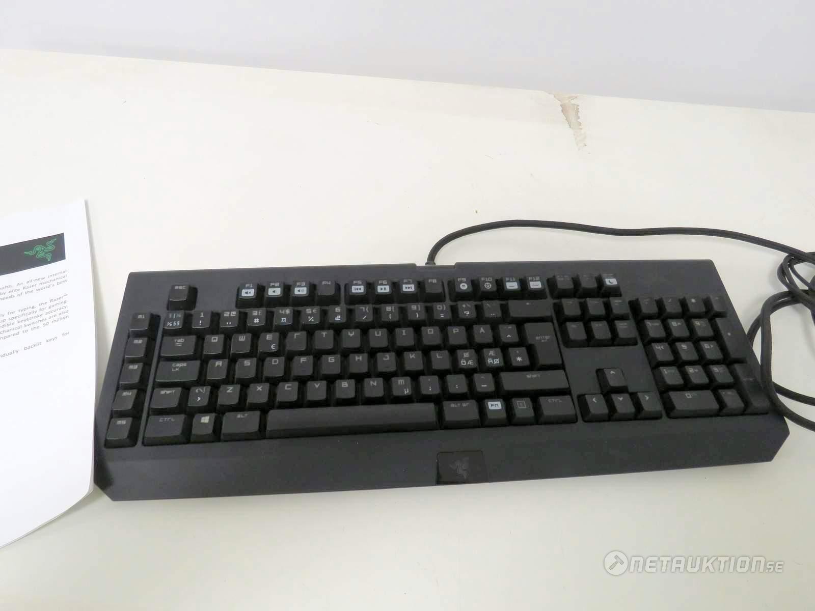 Netauktion - Gaming tangentbord, Razer