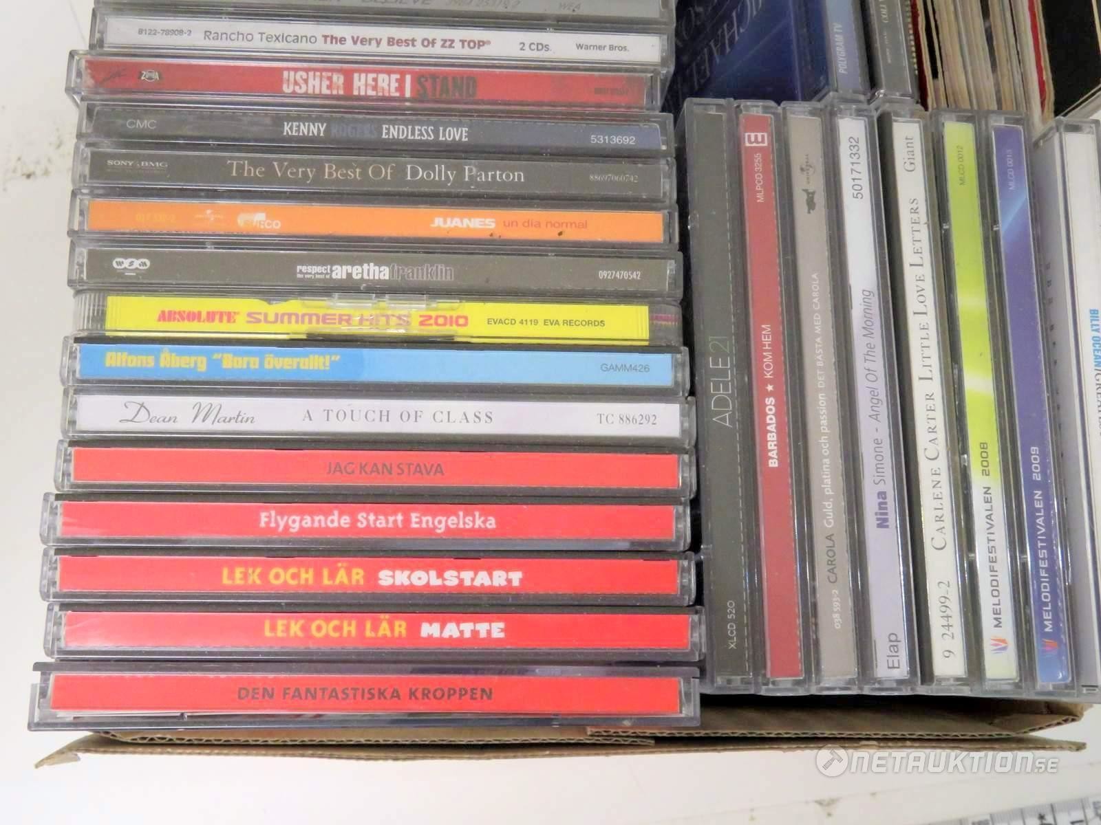 Netauktion - DVD och CD-skivor
