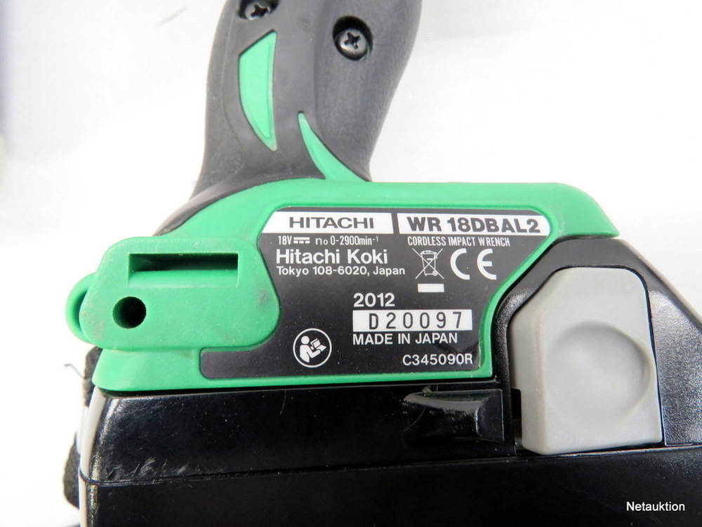 Netauktion - Mutterdragare, Hitachi WR18DBDL2