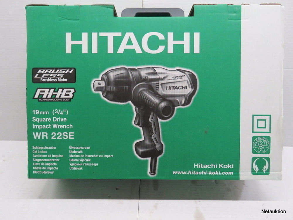 Netauktion - Mutterdragare, Hitachi WR22SE 850W