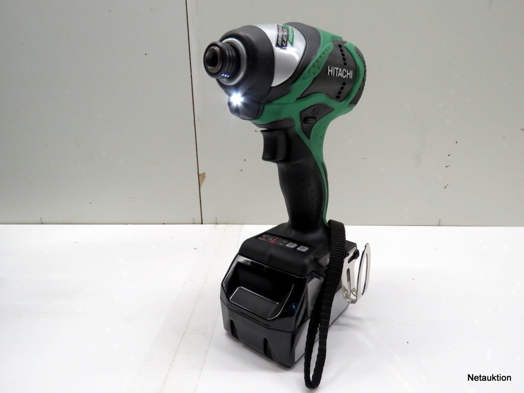 Netauktion - Slagskruvdragare, Hitachi WH18DBDL 3.0&4.0Ah