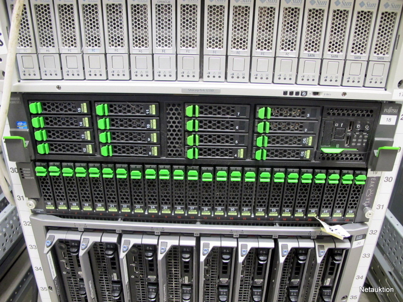 Netauktion - SAN, Fujitsu