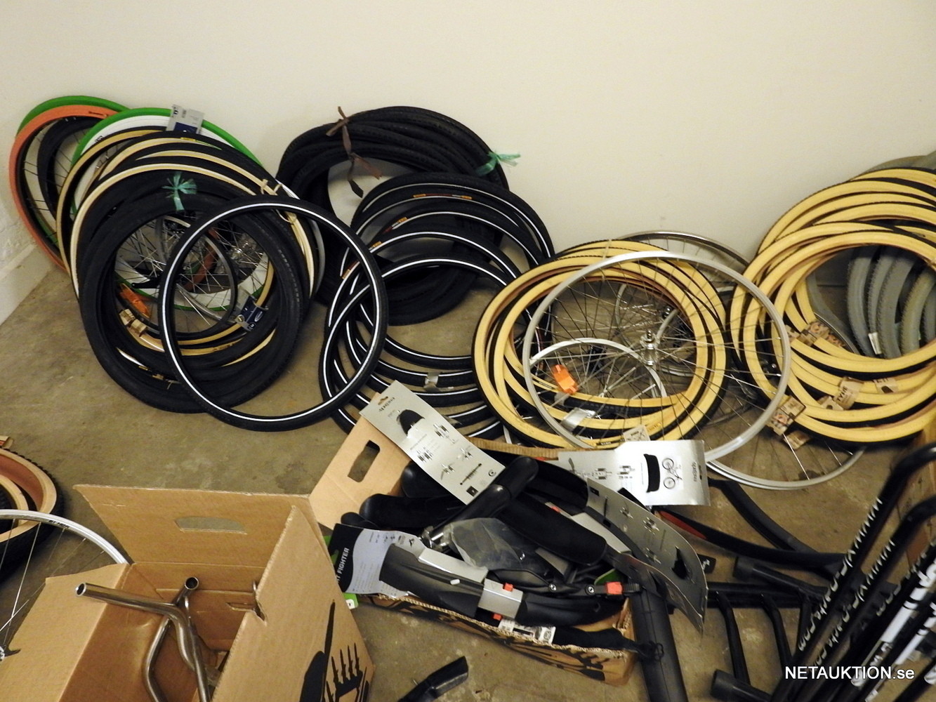 Netauktion - Cyklar + cykeldelar