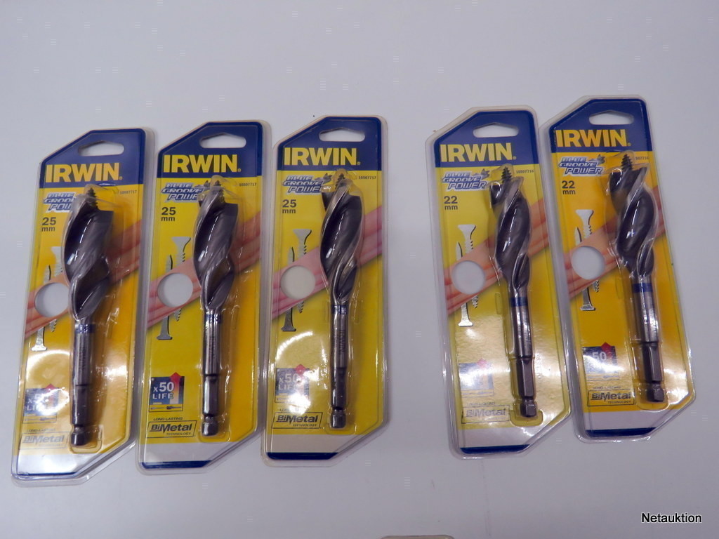 Netauktion - Träborr, Irwin Blue Groove Power 14-32mm