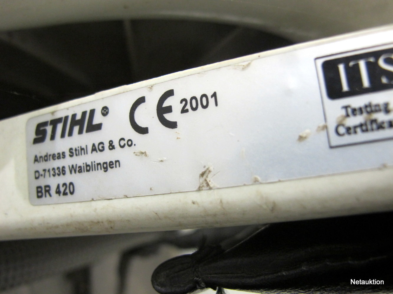 Netauktion - Lövblås, Stihl BR 400