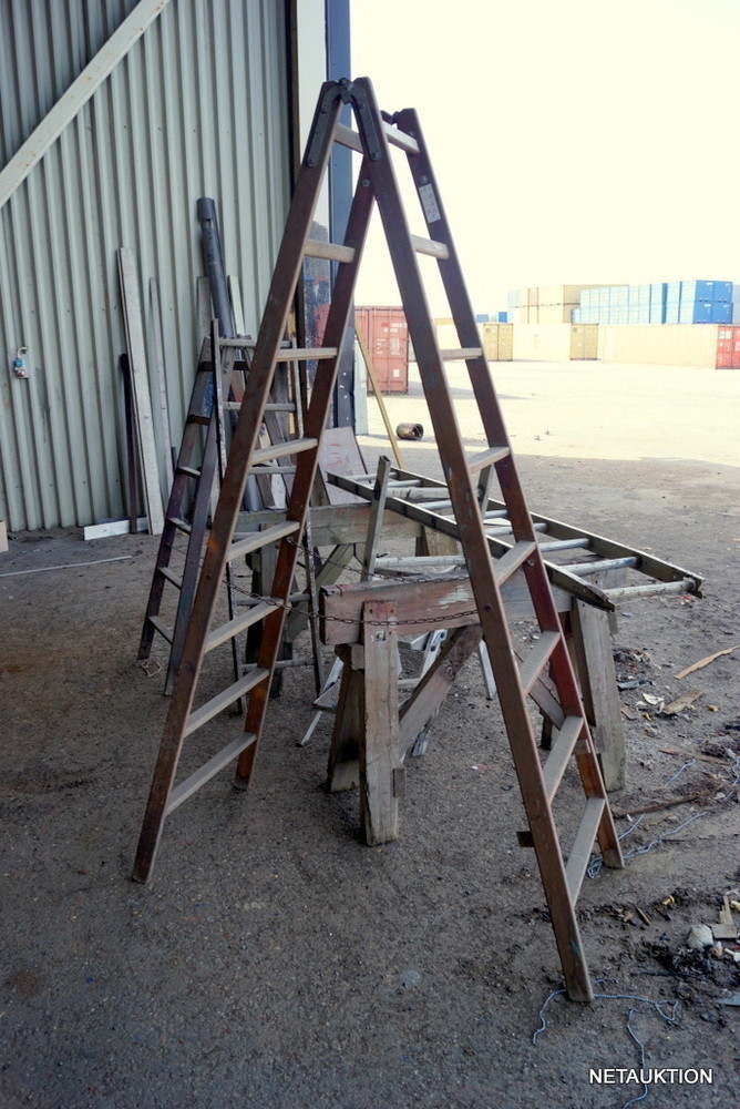 Netauktion - Bockar och stegar mm