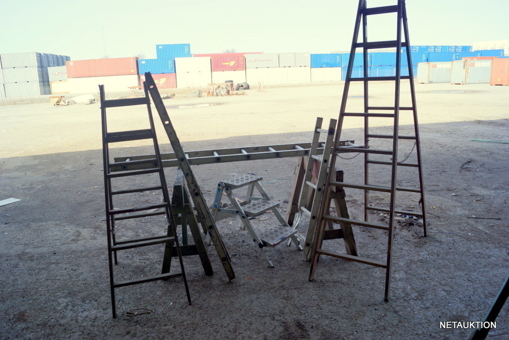 Netauktion - Bockar och stegar mm