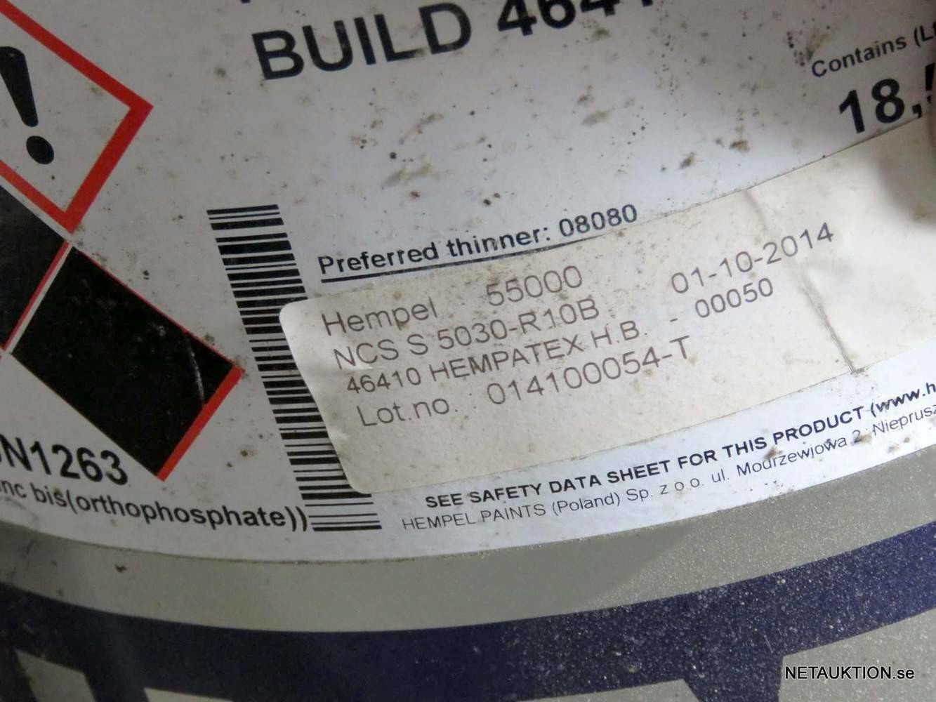 Netauktion - Hempel Hempatex Hi-Build 46410, 25,6 kg