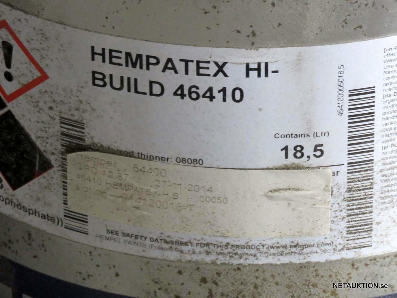 Netauktion - Till salu via auktion Hempel Hempatex Hi-Build 46410, 25,6 kg