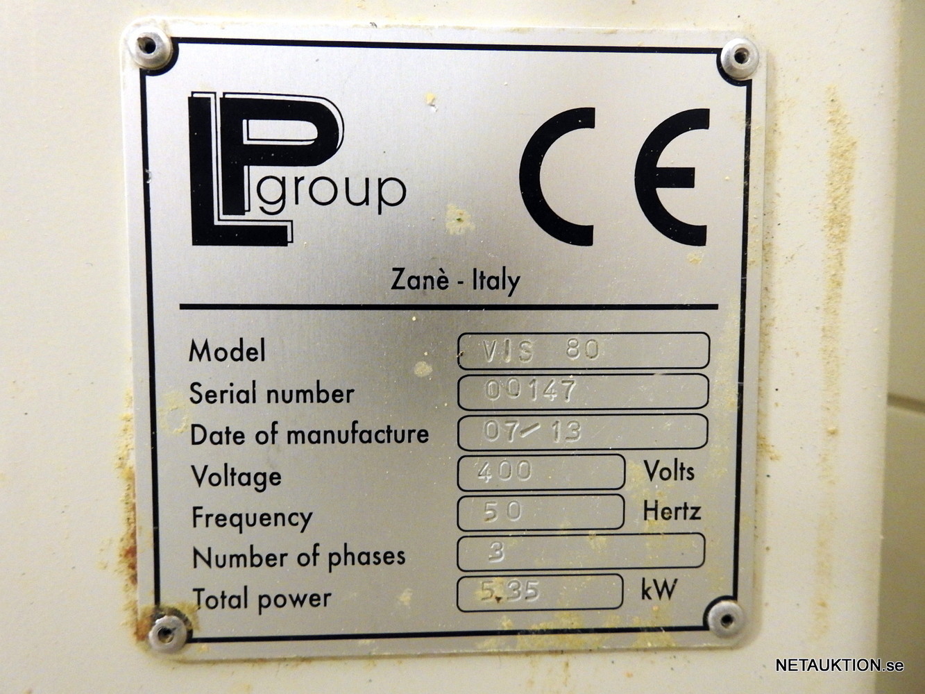 Netauktion - Till salu via auktion Degblandare, LP Group