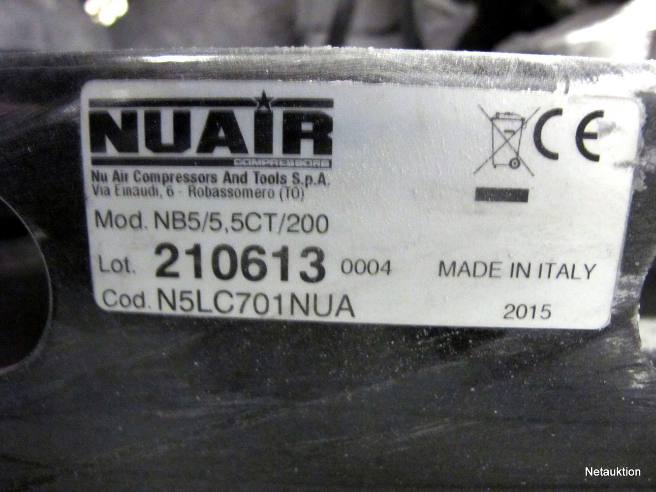 Netauktion - Kompressor, Nuair