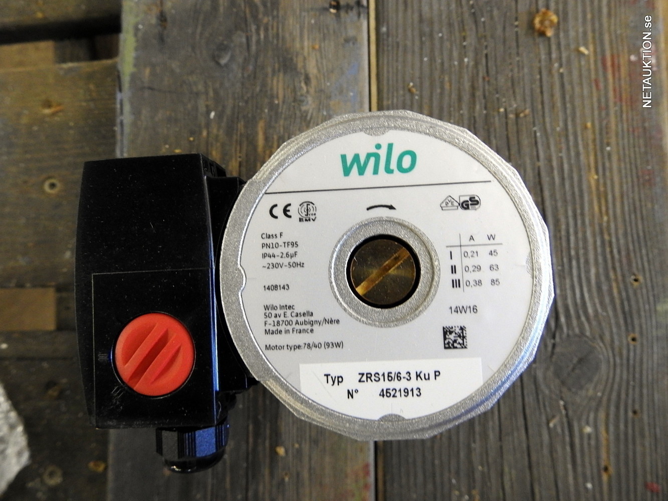 Netauktion - Cirkulationspump, Wilo (3)