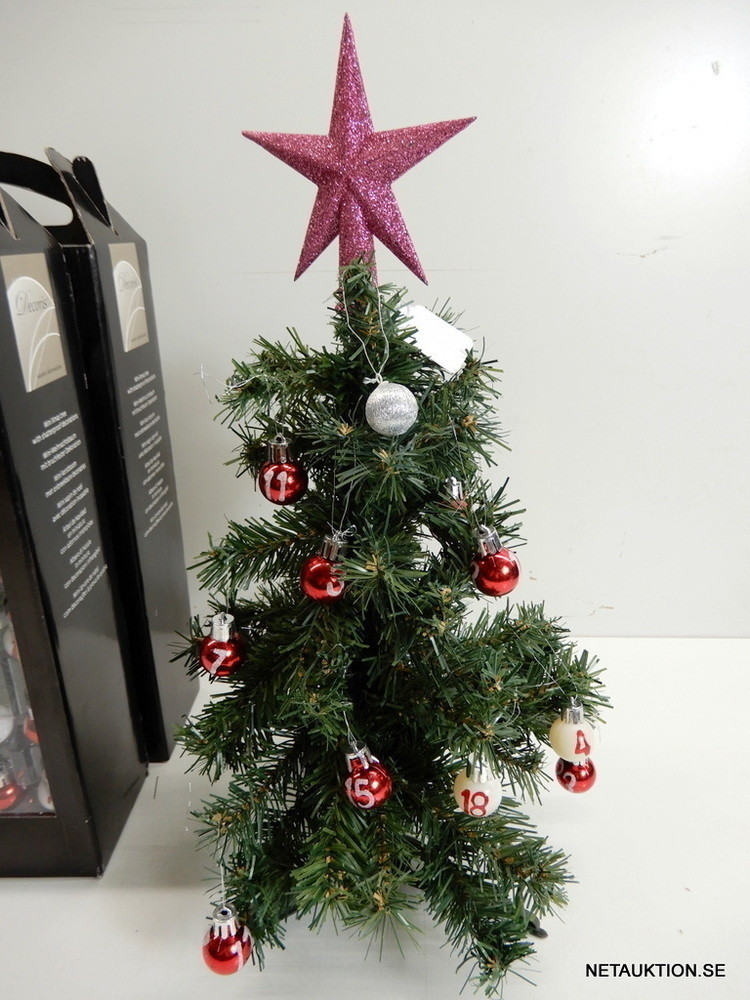 Netauktion - 4st bords julgranar