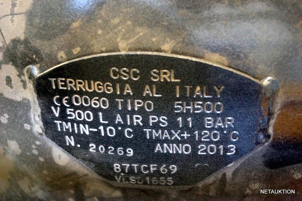 Netauktion - Kompressor, NuAir 500L