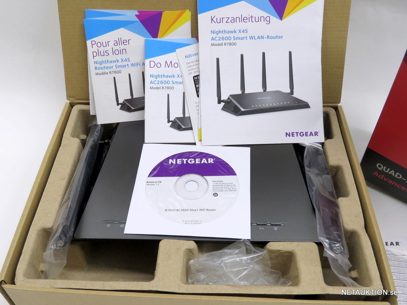 Netauktion - Till salu via auktion Netgear router Nighthawk