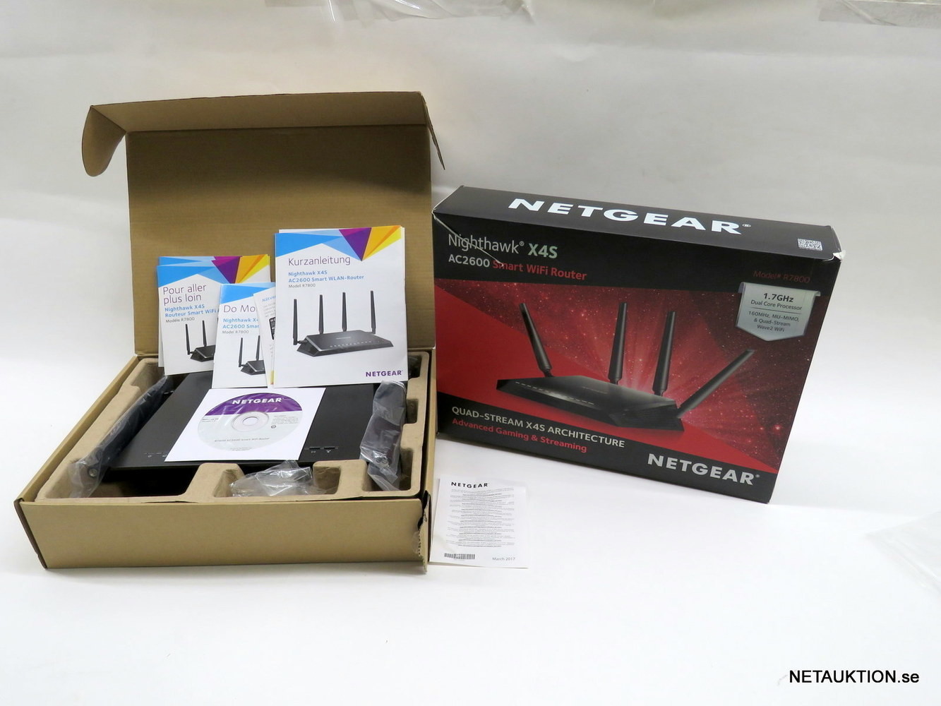 Netauktion - Till salu via auktion Netgear router Nighthawk