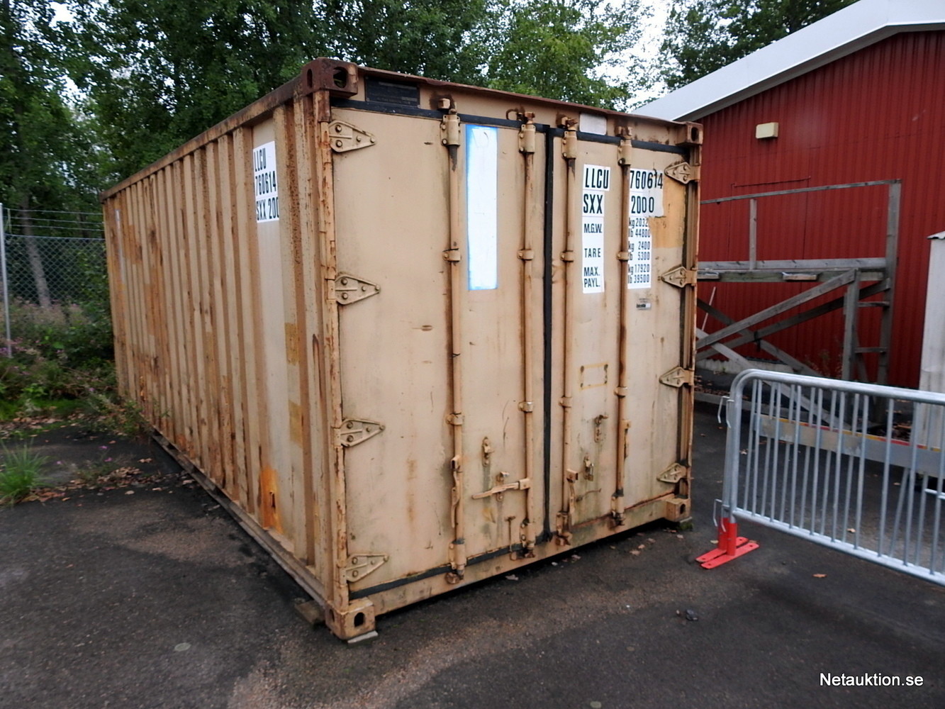 Netauktion - Container 20 fot