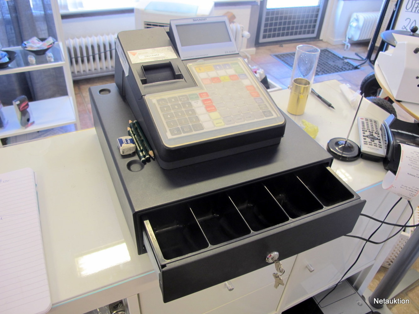 Netauktion - Kassasystem, Sharp