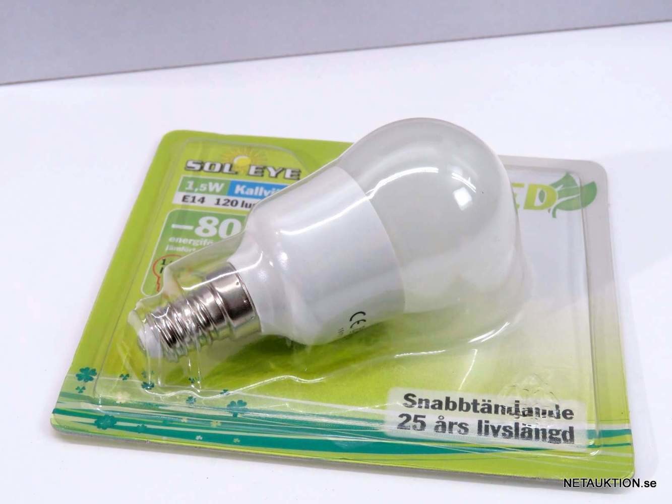 Netauktion - LED-lampor 1,5W, E14, 72st