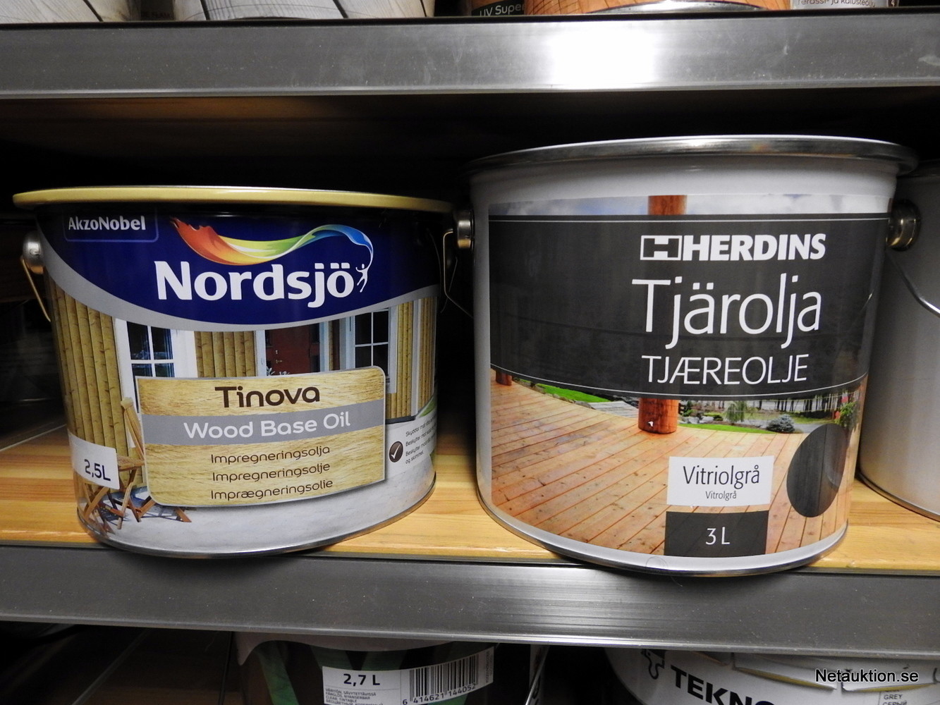 Netauktion - Träolja och impregnering