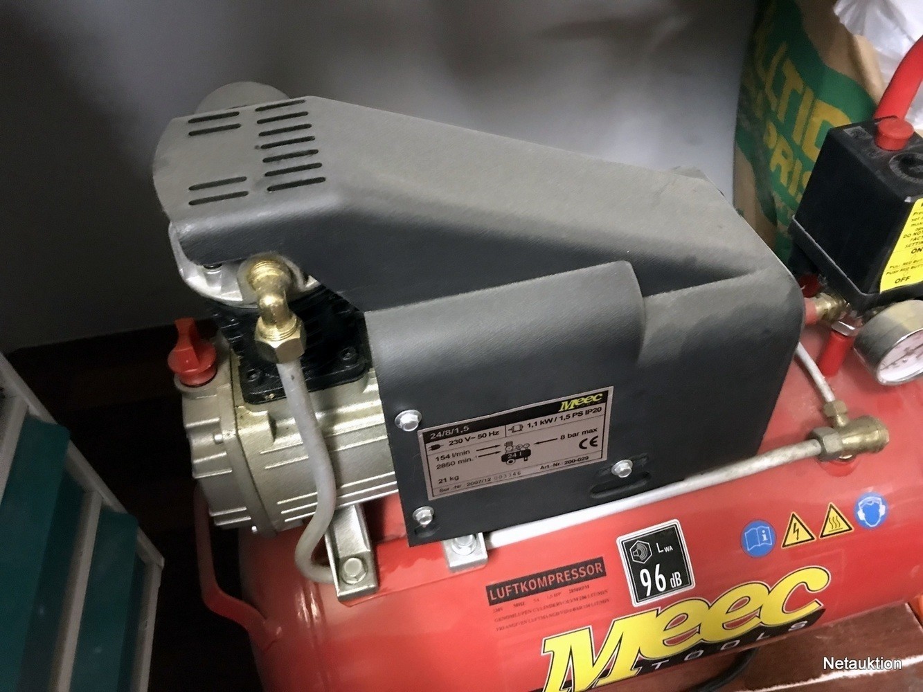Netauktion - Kompressor, Meec Tools