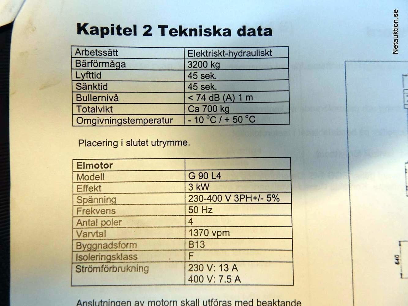 Netauktion - Saxlyft, Consul