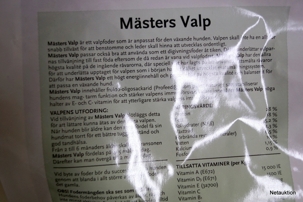 Netauktion - Hundfoder - Valp